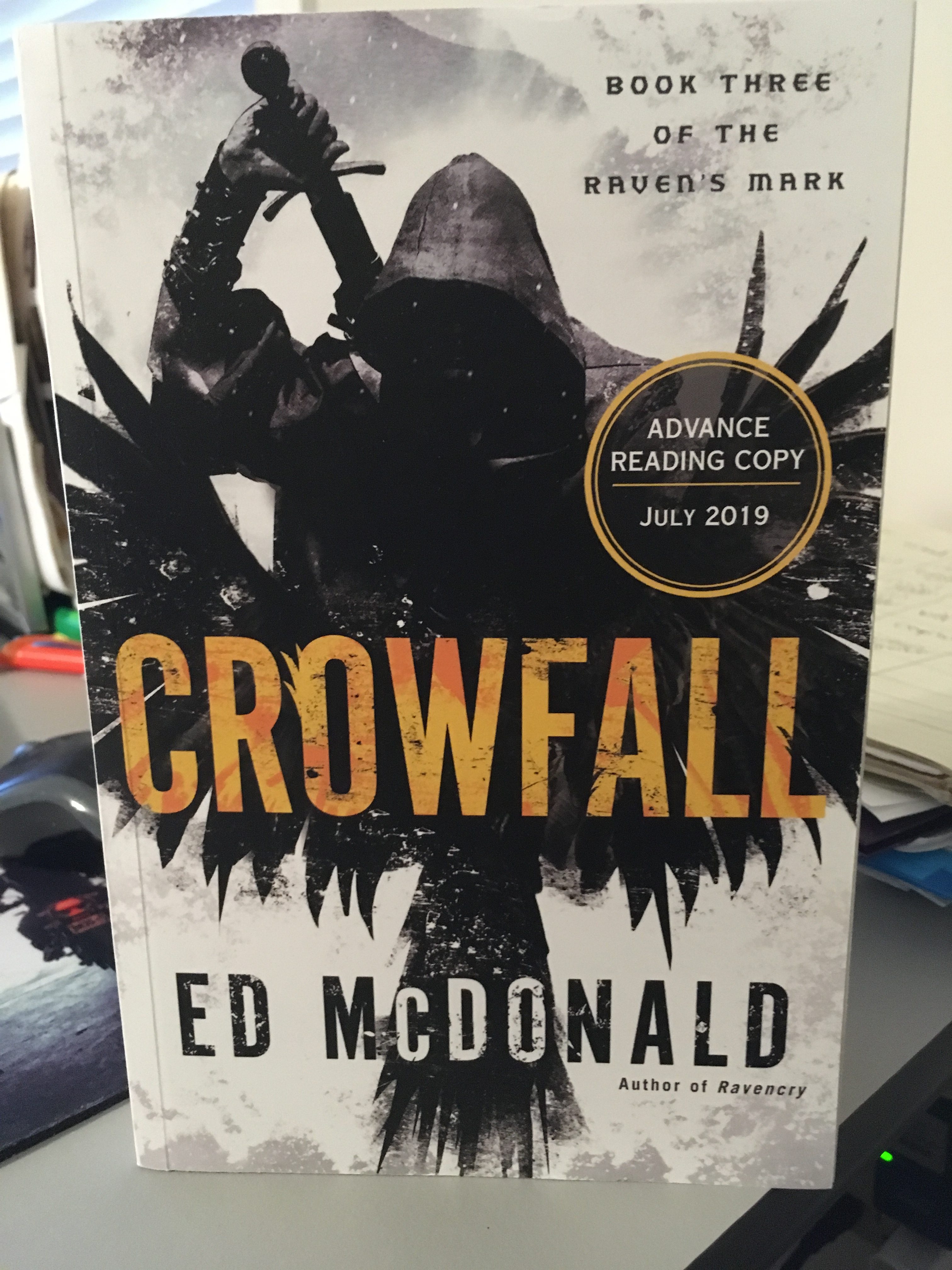 Crowfall by Ed McDonald - Books of My Heart